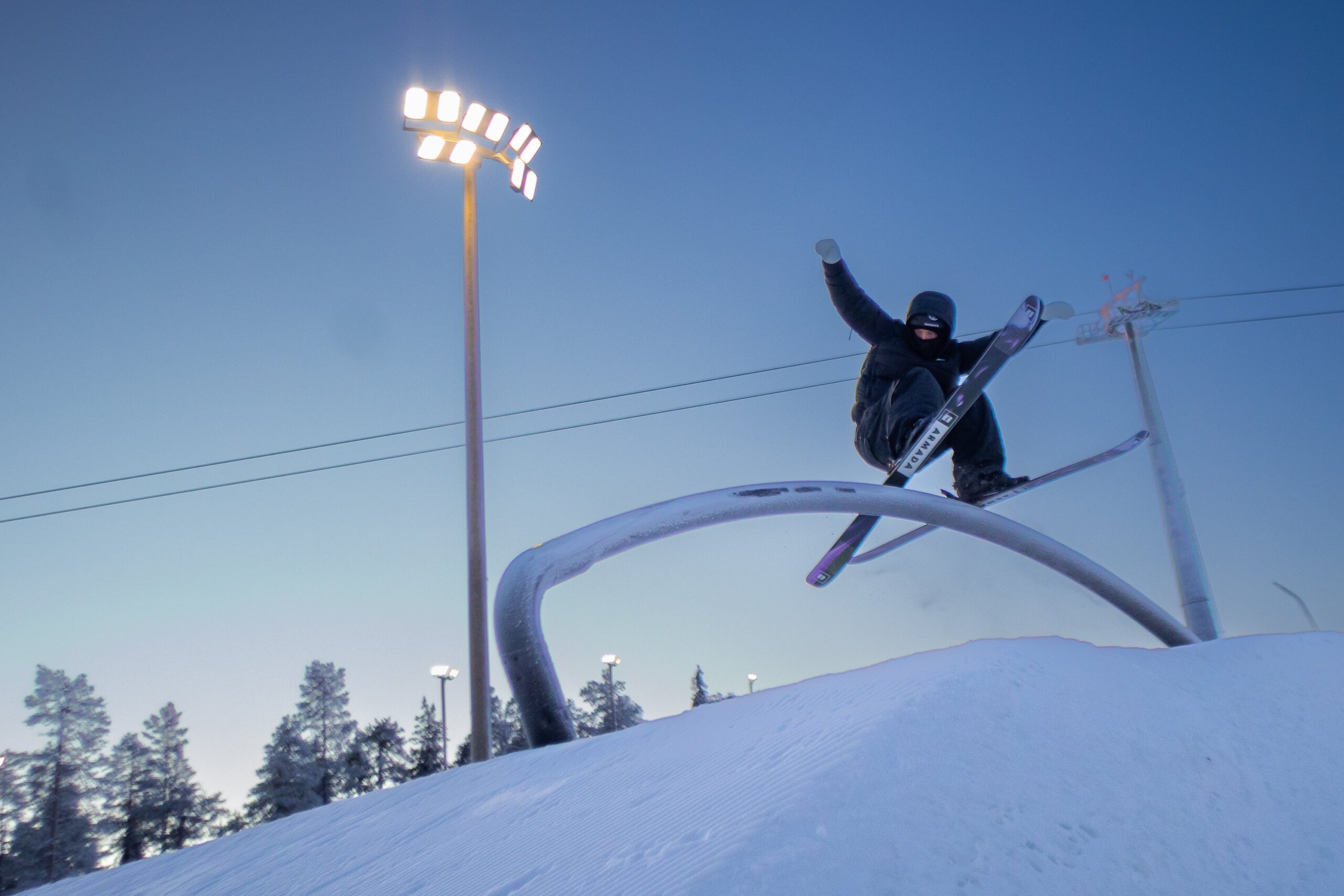 Kuura Koivisto olympiapaikkajahdissa Laaxin slopestylessa - Ski Sport ...